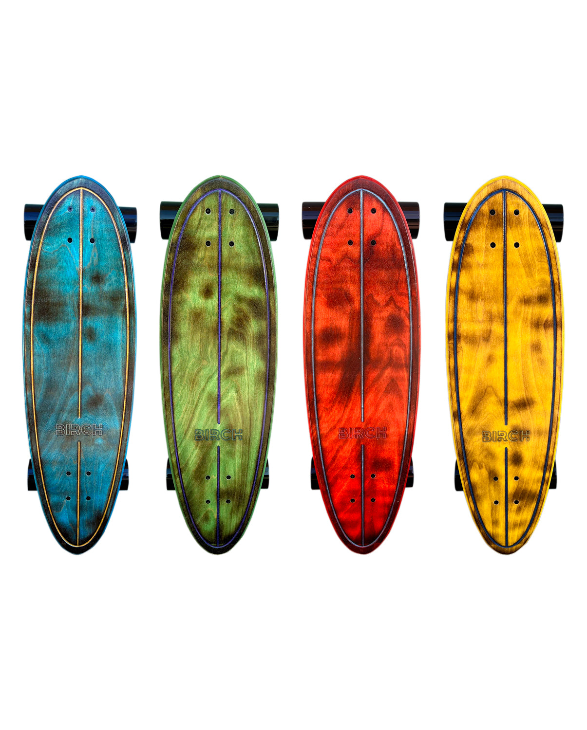 BIRCH 30" Element Series: Compact Cruiser Longboard Skateboard | BIRCH ...